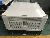 China Foldable Plastic Pallet Box with 4 T Stadic Load and 0.5T Racking Load Space-saving for sale