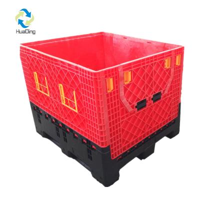 China Large Capacity Heavy Duty Collapsible Pallet Box 1200*1000*975mm with Dynamic load 1T for sale