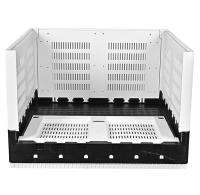 China Single Faced HDPE Foldable Plastic Container Bin for Warehouse Storage in Australia for sale
