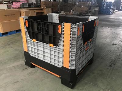 China 1T Capacity Pallet Box Collapsible Design for Heavy Duty Warehousing Solutions for sale