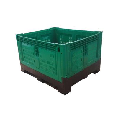 China Innenräume 1120x910x610 mm Gitter-Kunststoffpalettenbox für den Verkauf in landwirtschaftlichen Euro zu verkaufen