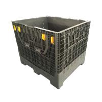 China HDPE Material Foldable Plastic Pallet Box for Convenient Transportation Solutions for sale