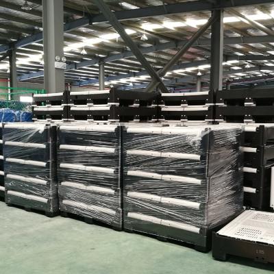 China Folding Recyclable Plastic Grid Pallet Box for Customized Logistic and Transportation for sale