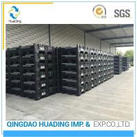China HDPE Heavy Duty Solid Big Bulk Stackable Closed Industry Plastic Pallet Box for Racking for sale