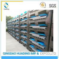 China HDPE Heavy Duty Solid Big Bulk Stackable Closed Industry Plastic Pallet Box for Racking for sale