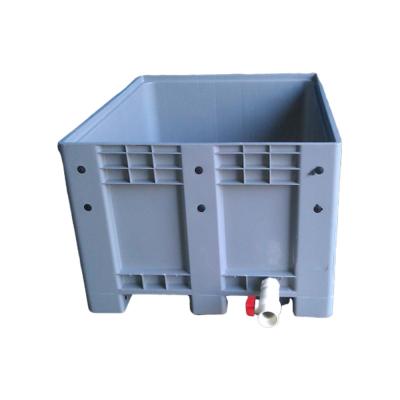 China 1125x925x615mm HDPE-Palettenbox zur Aufbewahrung mit Einseitigkeit und Vierseitigkeit 100-400 kg/Schicht zu verkaufen