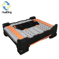 China Stackable Collapsible Plastic Mega Bin Pallet Box HUADING for Easy Transportation for sale