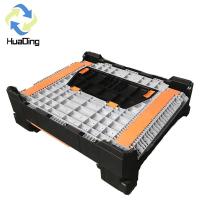 China Stackable Collapsible Plastic Mega Bin Pallet Box HUADING for Easy Transportation for sale