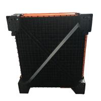 China Stackable Collapsible Plastic Mega Bin Pallet Box HUADING for Easy Transportation for sale
