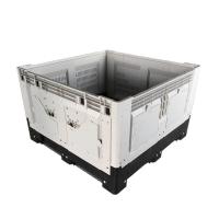 China Multi-Purpose Storage Solution Single Faced Style Collapsible Plastic Box Pallet for sale