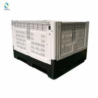 China Multi-Purpose Storage Solution Single Faced Style Collapsible Plastic Box Pallet for sale