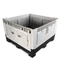 China Multi-Purpose Storage Solution Single Faced Style Collapsible Plastic Box Pallet for sale