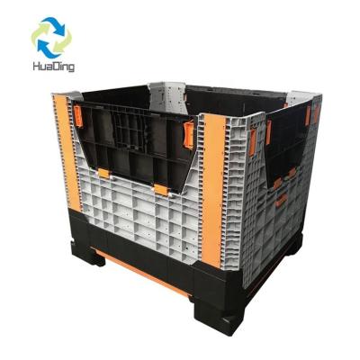 China Contenedores de paletas plegables con 20% de descuento en carga estática 4T Adecuados para diversas aplicaciones en venta