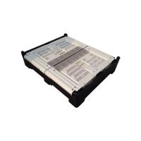 China 1200*1000*810mm Foldable Stackable Plastic Storage Pallet Box Container Bin Heavy-Duty for sale
