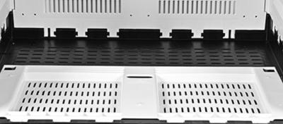 China Contenedor plegable de plástico plegable grande en venta