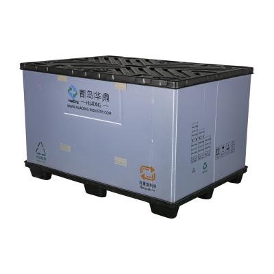 China 1200*1000*1000mm Verpakking van auto-onderdelen opslag Paletdoos met aangepast ontwerp Te koop