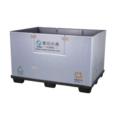 China 1200*1000*1000mm Verpakking van auto-onderdelen opslag Paletdoos met aangepast ontwerp Te koop