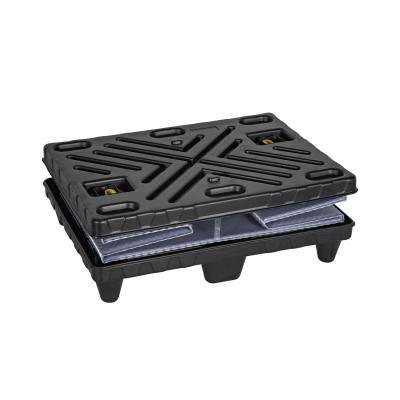 China Customer's Logo Collapsible Gaylord Box for Customizable Automotive Packaging Design for sale
