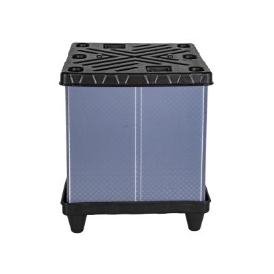 China Customer's Logo Collapsible Gaylord Box for Customizable Automotive Packaging Design for sale