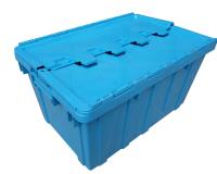 China Customized Stackable Plastic Crates and Nestable Plastic Tote Boxes for sale