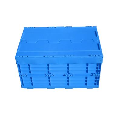 Cina Cassa di plastica pieghevole per la raccolta di frutta in magazzino con risparmio di spazio 600*400*360 mm in vendita