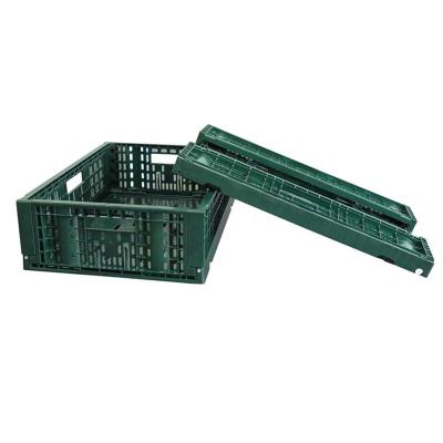China 600*400*220mm injectieplastic groenten stapelbare voedsel krat voor groenten Te koop