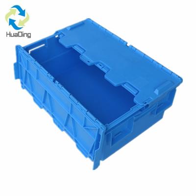 China Efficiënt beheer van de opslagruimte met HUADING Heavy Duty Turnover Box 600*400*360mm Te koop