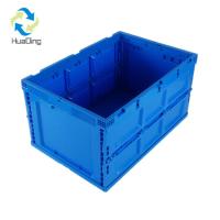 China Foldable Plastic Box with Antislip and Labeling Options HUADING Storage Tool Box for sale