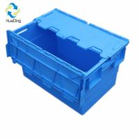 China Stackable 5 Layers PP 68L 70L Plastic Turnover Box Storage Tote Box for Industrial for sale
