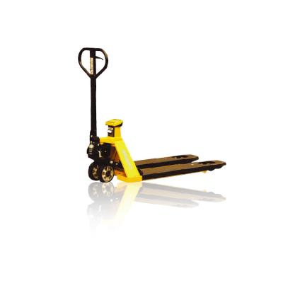 China 3000Kg 1-10T Hydraulic Hand Pallet Truck 3-position Handle and Fork Length of 1150/1220mm for sale