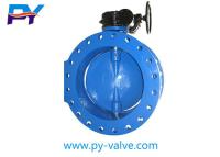 China Double Flanged Type Butterfly Valve for sale