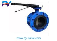 China Double Flanged Type Butterfly Valve for sale