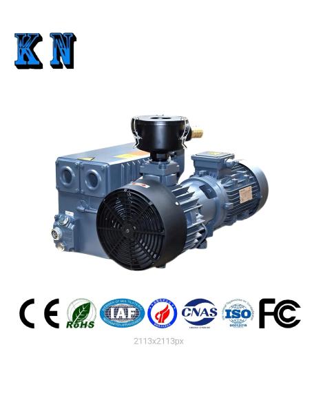 Quality Rotary Dry Vane Vacuum Pump With 20-600m3/H Exhaust Rate 0.75-22kW Motor Power for sale