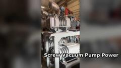 Screw Vacuum Pump Power