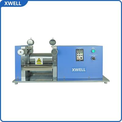 China 100mm Coin Cell Battery Lab Equipment 450W Rolling Press Machine for sale
