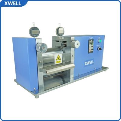 China 100mm Coin Cell Battery Lab Equipment 450W Rolling Press Machine for sale