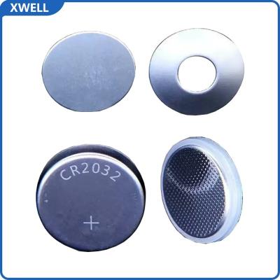 China Button Coin Cell Parts Cr2016 Cr2025 Cr2032 Gasket Spring Sheet 304 Stainless Steel for sale