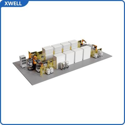 China Fully Automatic Soft Pack Pouch Cell Manufacturing Vacuum Drying Line for sale