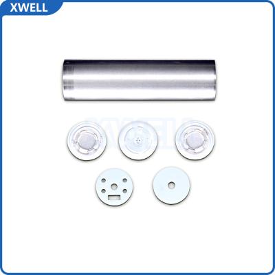 Cina Acciaio inossidabile 304 18650 Conchiglia della batteria di 18 mm di diametro e 65 mm di lunghezza per accessori per batterie a nuova energia in vendita