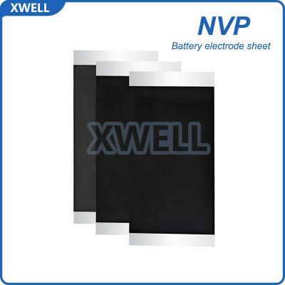 China Sodium-ion battery cathode NVP (sodium vanadium phosphate) single/double-sided coating mass-produced battery sheets customizable for sale