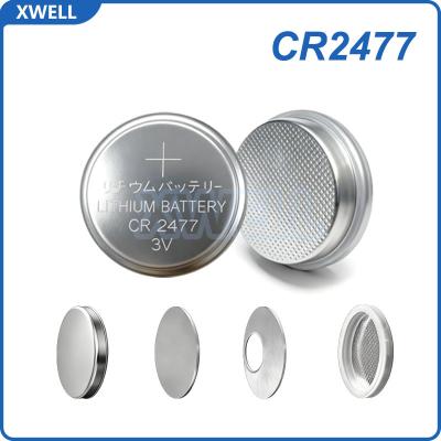 중국 배터리 연구용 24mm 직경 7.7mm 두께 및 1000mAh 용량의 CR2477 코인 셀 케이스 키트 판매용