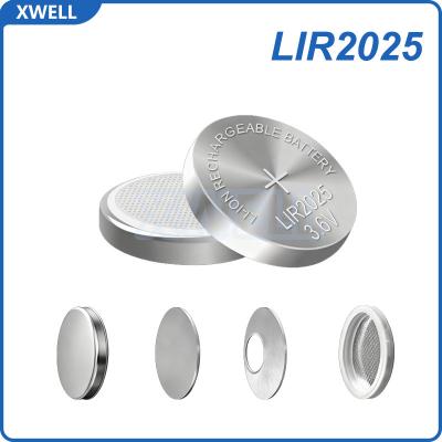 중국 배터리 연구용 LIR2025 코인 셀 케이스 키트, 직경 20mm, 두께 2.5mm, 전압 3.6V 판매용