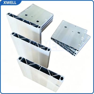 China Guangzhou CNC Machined Anodized Aluminum Alloy Parts | New Energy Battery Aluminum Shell & Extruded End Plates for sale
