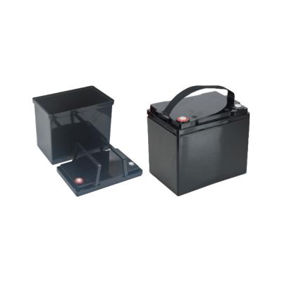 China 12V ABS Lithium Battery Box IP67 Waterproof High Current Copper Terminal Case by XWELL for sale