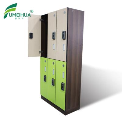 China 12mm thick phenolic resin hpl RFID lock locker/ electronic lockers for sale