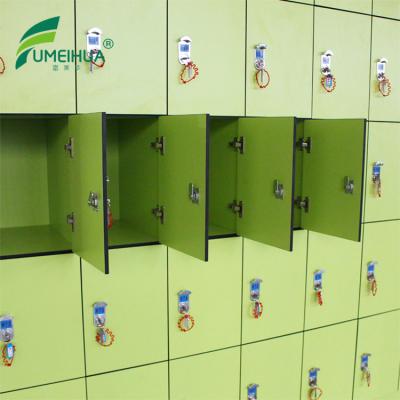 China Easy clean office furniture phenolic compact laminate cabinet with lock for sale