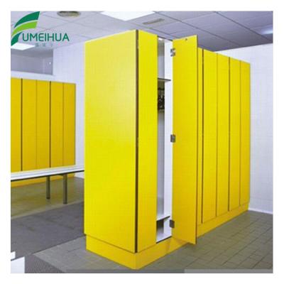 China ce certificated waterproof and damp proof HPL Locker with Pad Lock Gym Locker for sale for sale