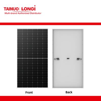 China LONGi Solar Hi-Mo 7 560w Bifacial Solar Panels 570w 580w 590 Glass 3.2mm Tempered Low Iron for sale