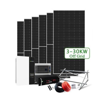 China 5kw Home Solar Power System with Monocrystalline Silicon Panels and CE/TUV Certificate for sale