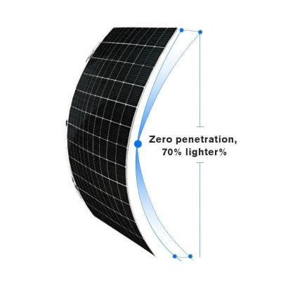 China Panel Efficiency 20.4% ETFE Flexible Solar Panel 520W for Sunman Renewable Energy for sale